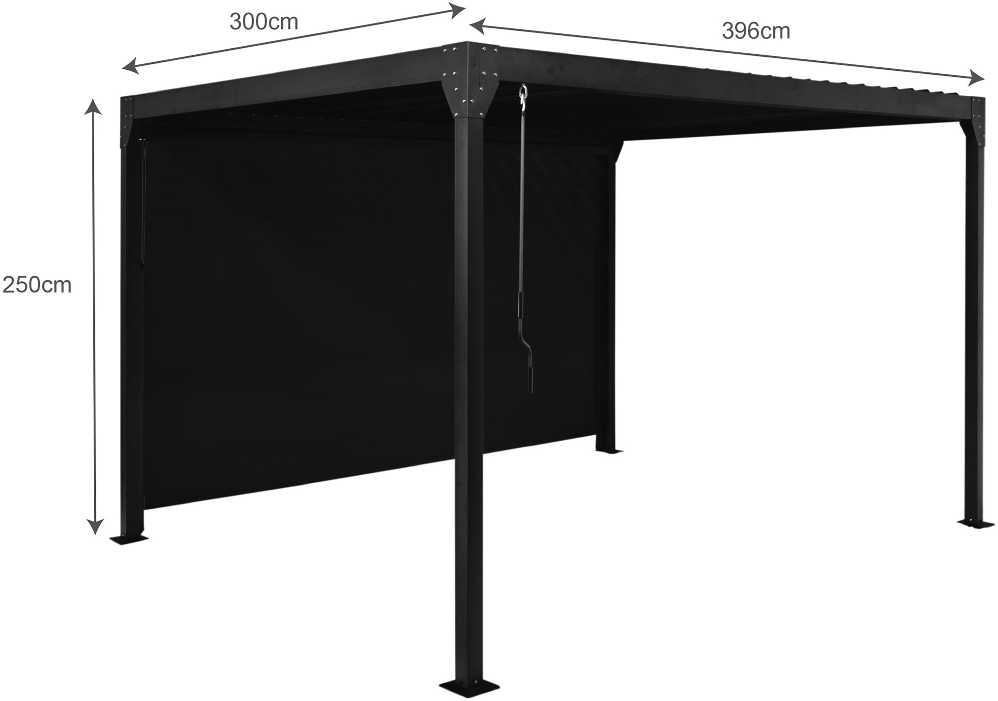 Asgård paviljonki 3x4m / Masku.com