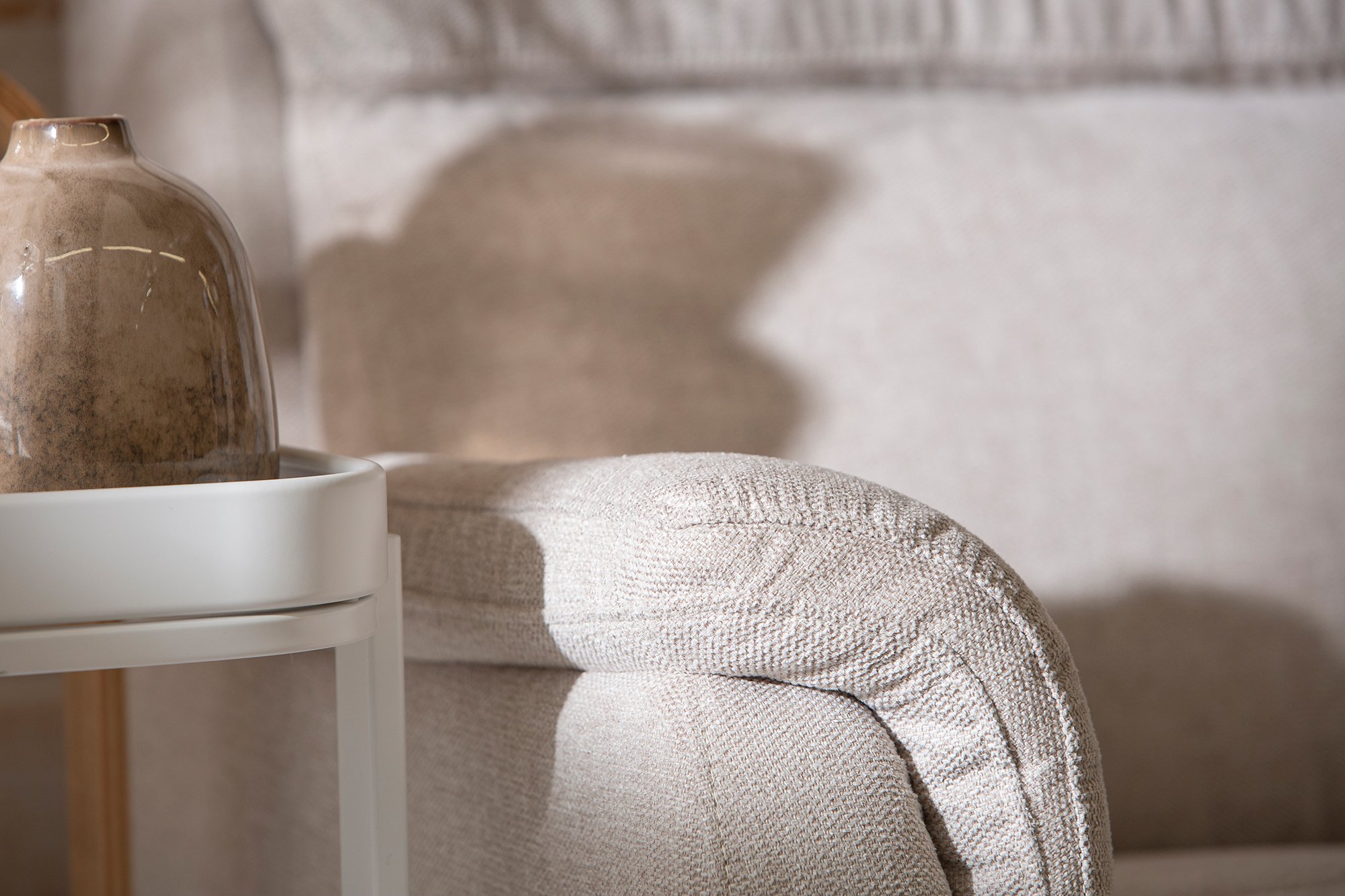 Luca 3-ist. sohva beige / Masku.com